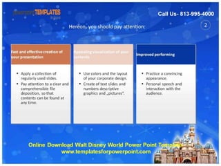 Download Walt Disney World Powerpoint Template | PPTX