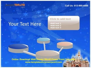 Download Walt Disney World Powerpoint Template | PPTX | Animation ...