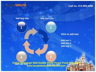Download Walt Disney World Powerpoint Template | PPTX | Animation ...