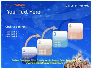 Download Walt Disney World Powerpoint Template | PPTX | Animation ...