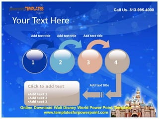 Download Walt Disney World Powerpoint Template | PPTX | Animation ...