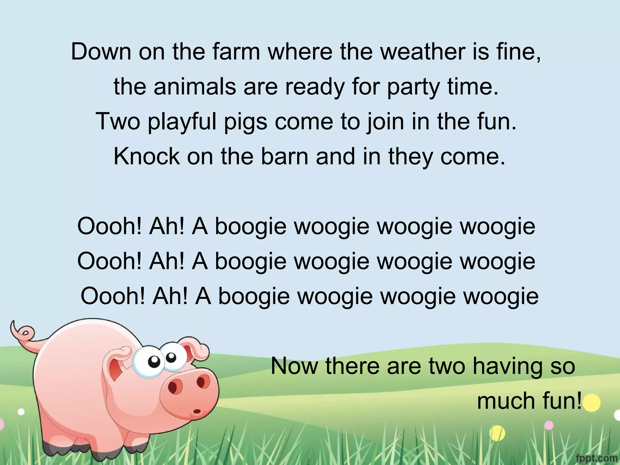 Northumbria_BA1_Dionne-Down on the farm rhyming presentation | PPT ...