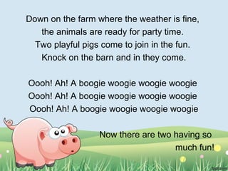 Northumbria_BA1_Dionne-Down on the farm rhyming presentation | PPT ...
