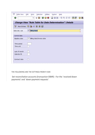 Down payment request from sd side | DOCX