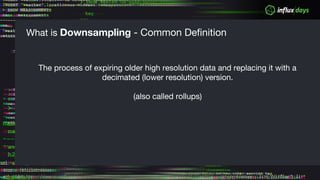 DOWNSAMPLING DATA | PDF