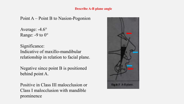 Downs analysis in orthodontics (Nay Aung, PhD).pdf | Dental Health ...