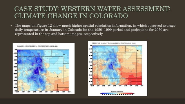 Downscaling of global climate data. | PPTX