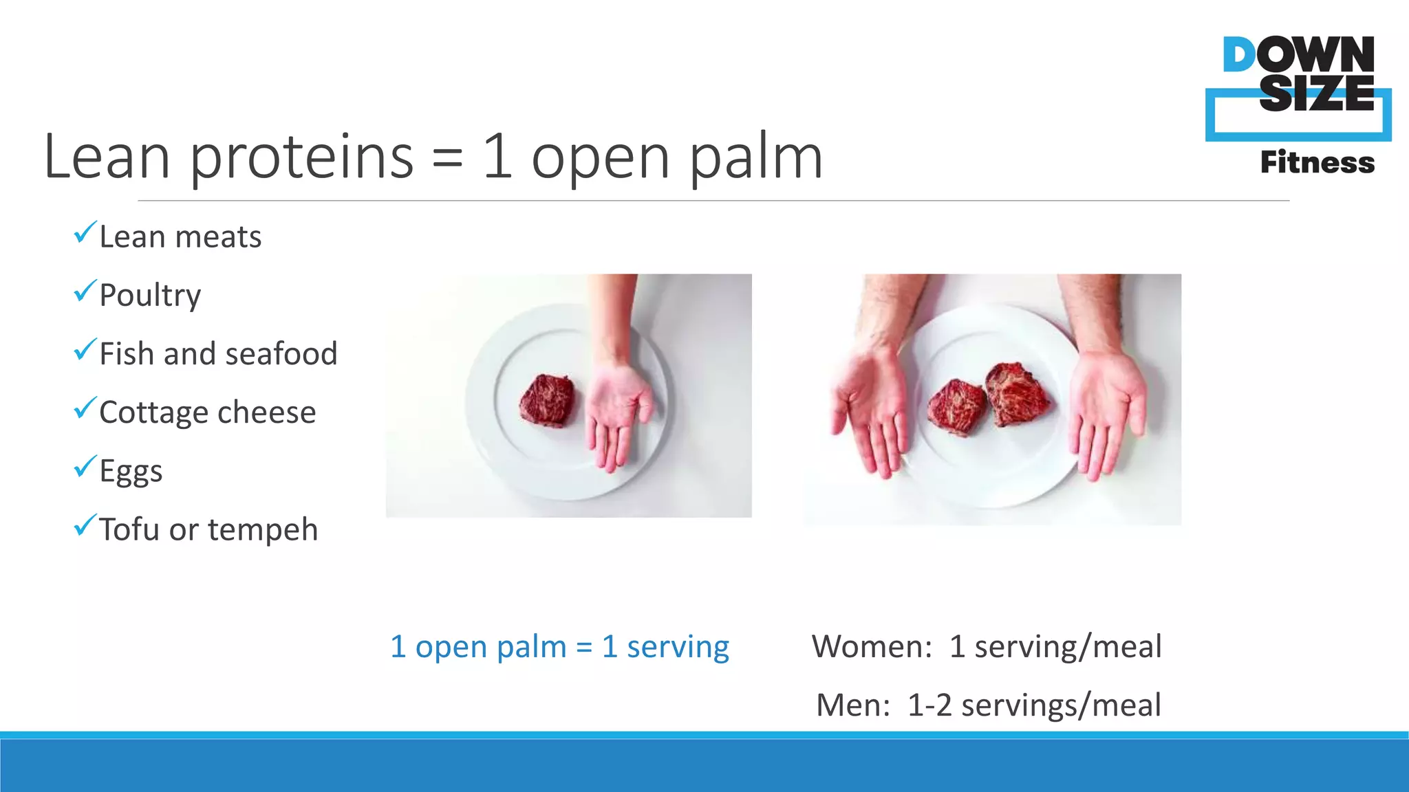 Portion Sizes Matter: Weight Loss Tips from Downsize Fitness | PPTX