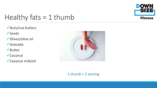 Portion Sizes Matter: Weight Loss Tips from Downsize Fitness | PPTX | Healthy Cooking and Eating ...