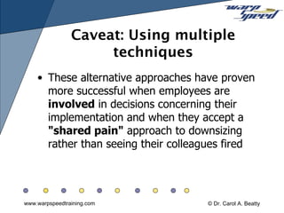 Downsizing best practices | PPT