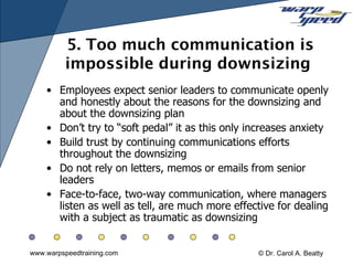 Downsizing best practices | PPT