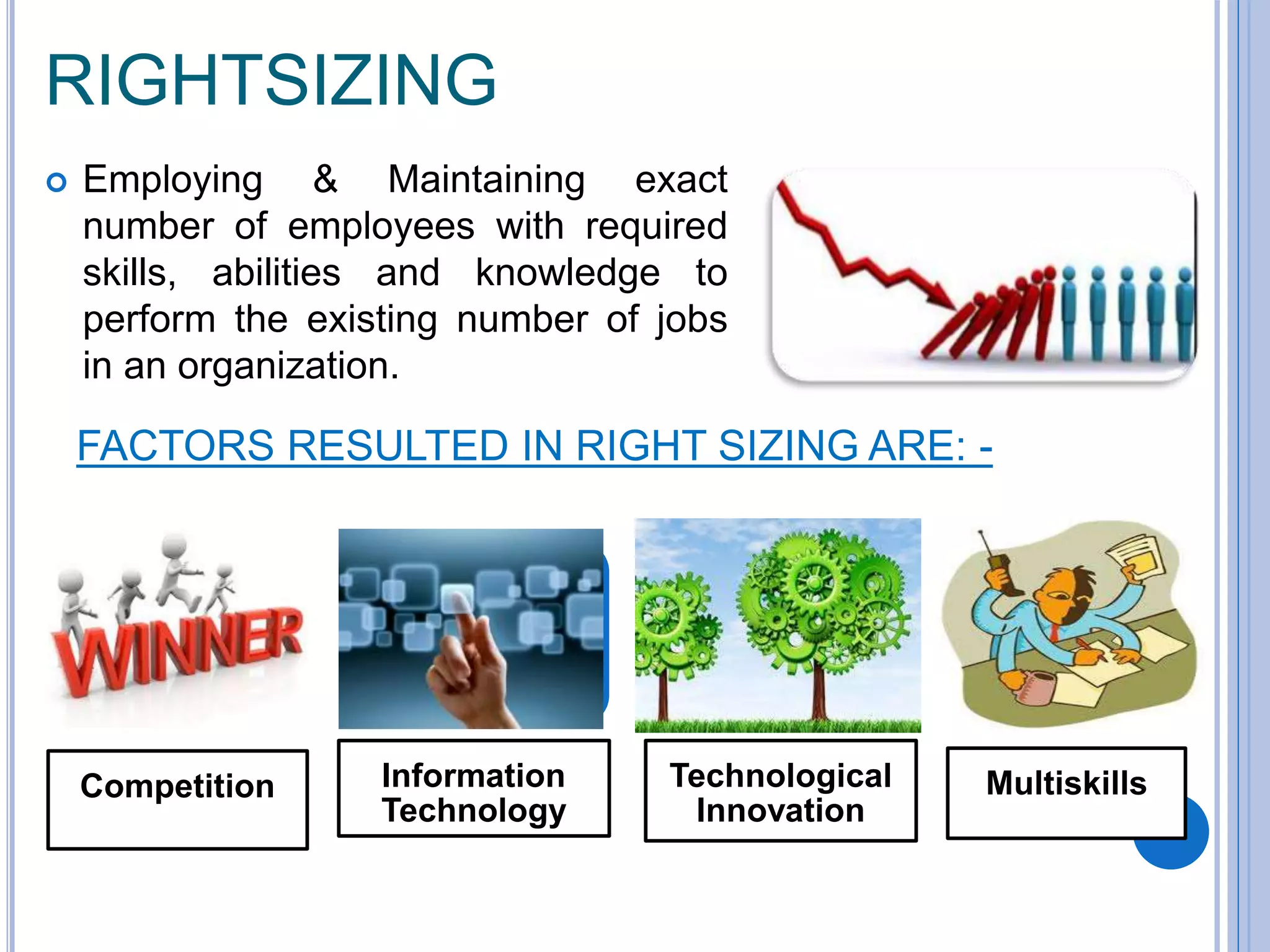 Downsizing, rightsizing, smartsizing | PPTX