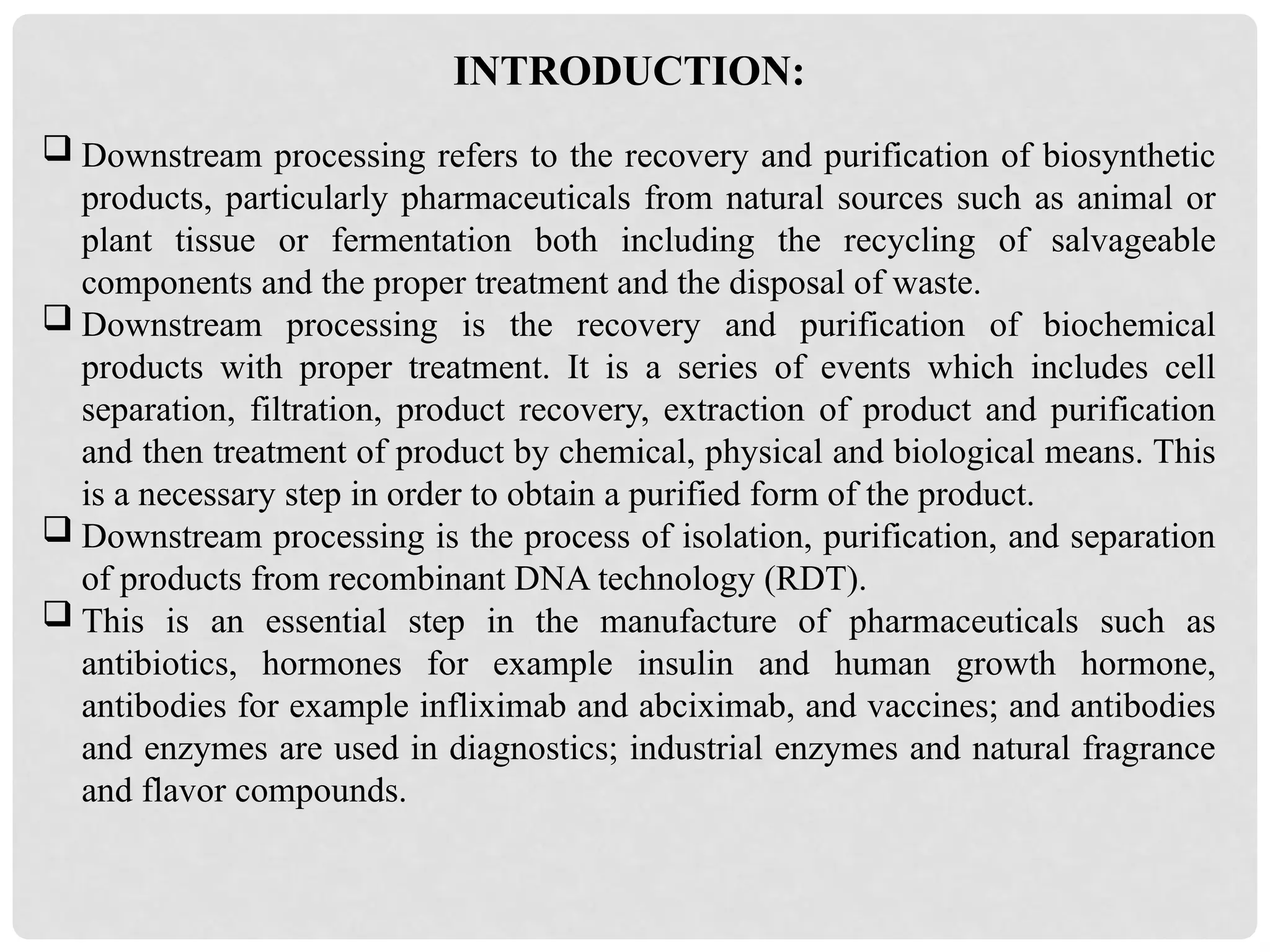 Downstream Processing: Cell disruption method | PPTX