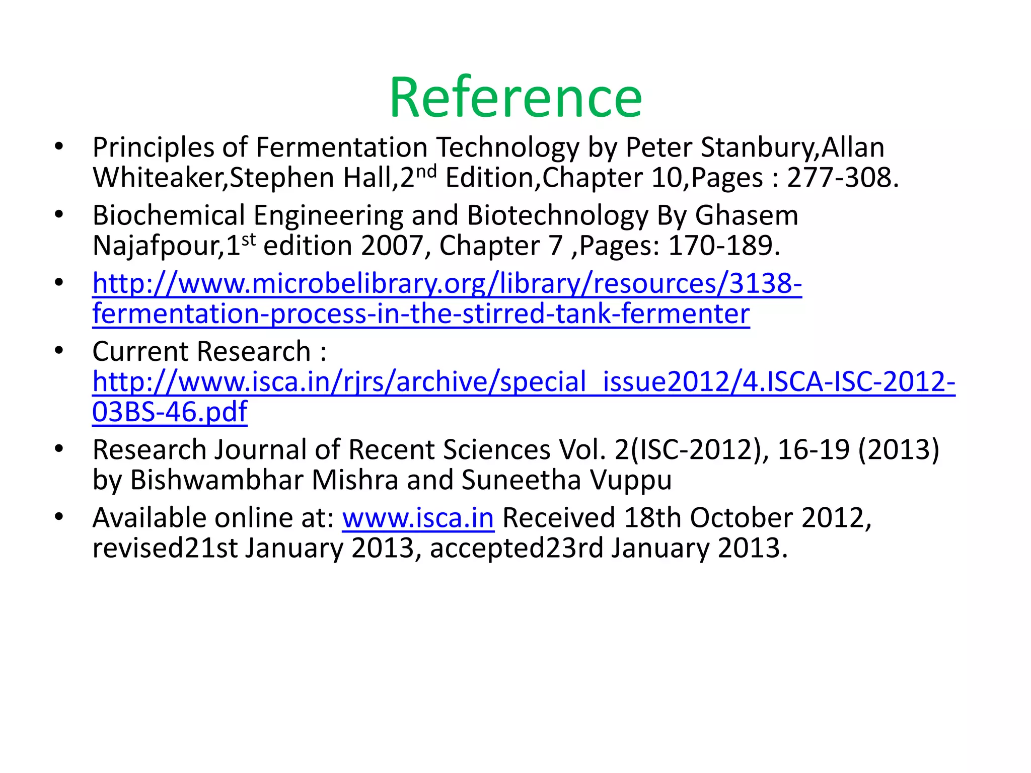 Downstream processing | PPTX