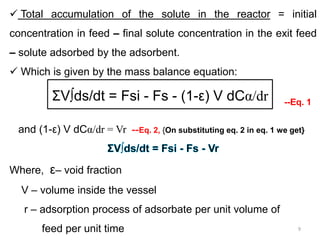 Continous Adsoption Process | PPT