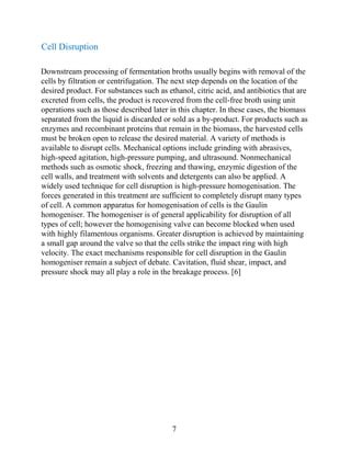 Downstream processing | PDF