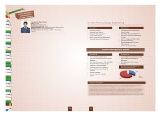 UPES Placement Brochure (Oil & Gas - Downstream 2009-10) | PDF