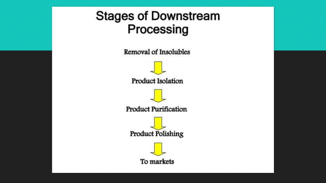 Downstreaming process | PPTX