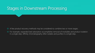 Downstreaming process | PPTX