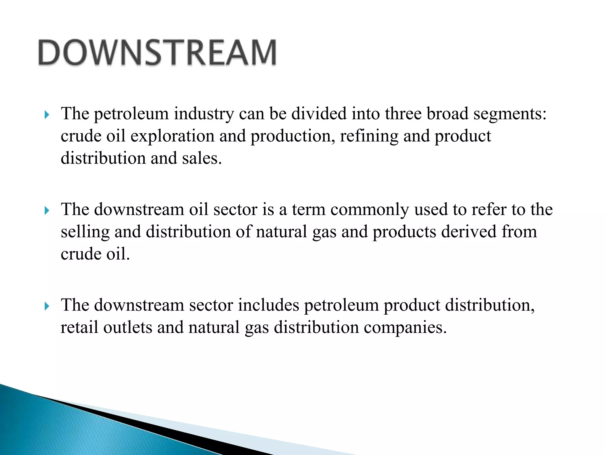 Downstream ppt | PPTX