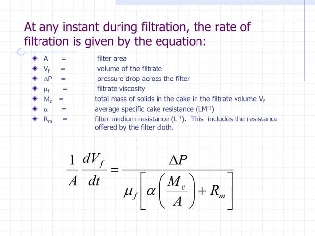 Downstream Processes_Filtration.ppt | Desserts and Baking | Food & Drink