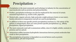Downstream processing - industrial microbiology | PPTX
