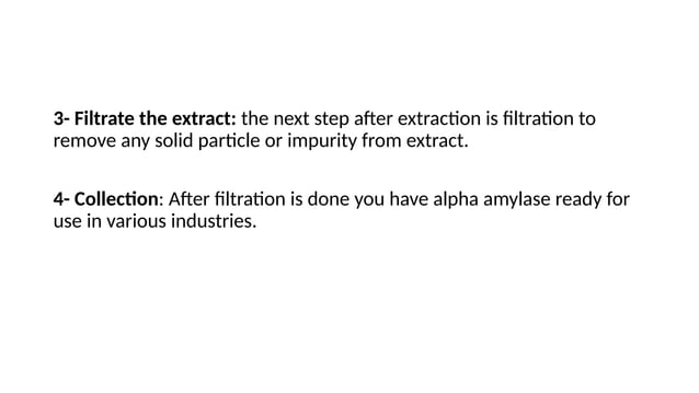 Downstream processing.pptx involving all steps to be used | PPT