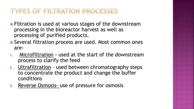 Downstream processing group ppt | PPTX