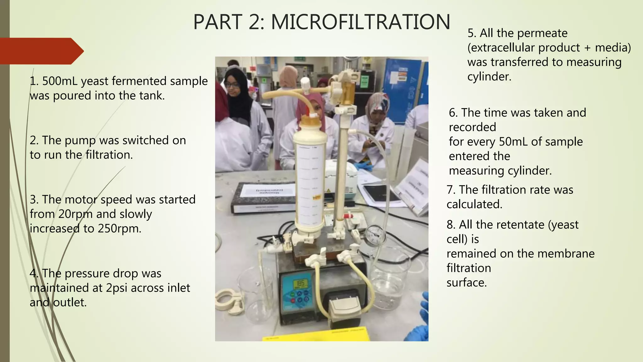 Downstream processing, homogenizing, microfiltration & hplc | PPTX