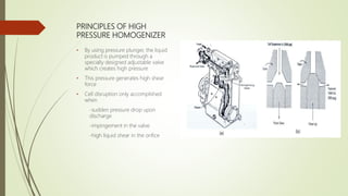 Downstream processing, homogenizing, microfiltration & hplc | PPTX