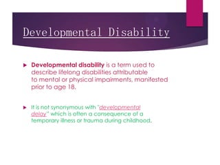 Down syndrome & Role of Technology | PPTX