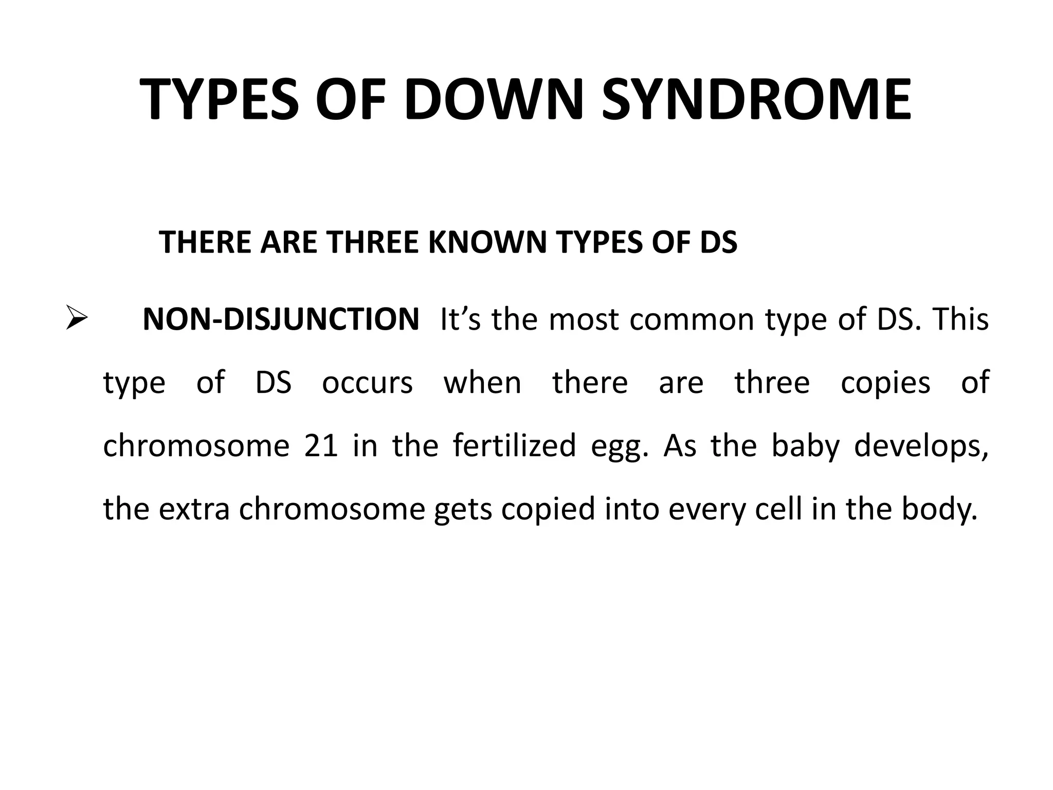 PHYSIOTHERAPY MANAGEMENT IN DOWN SYNDROM | PPTX