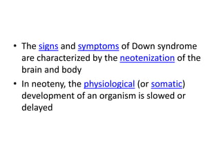 Down syndrome | PPTX