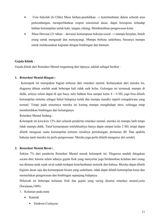 Down Syndrome (Materi Biologi) | DOC