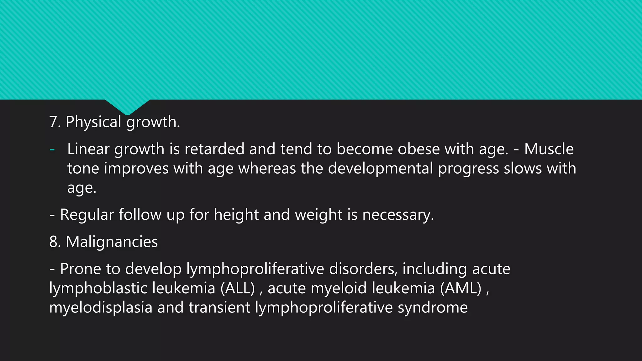 Down syndrome - pediatrics | PPTX