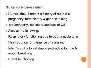 Down syndrome | PPTX