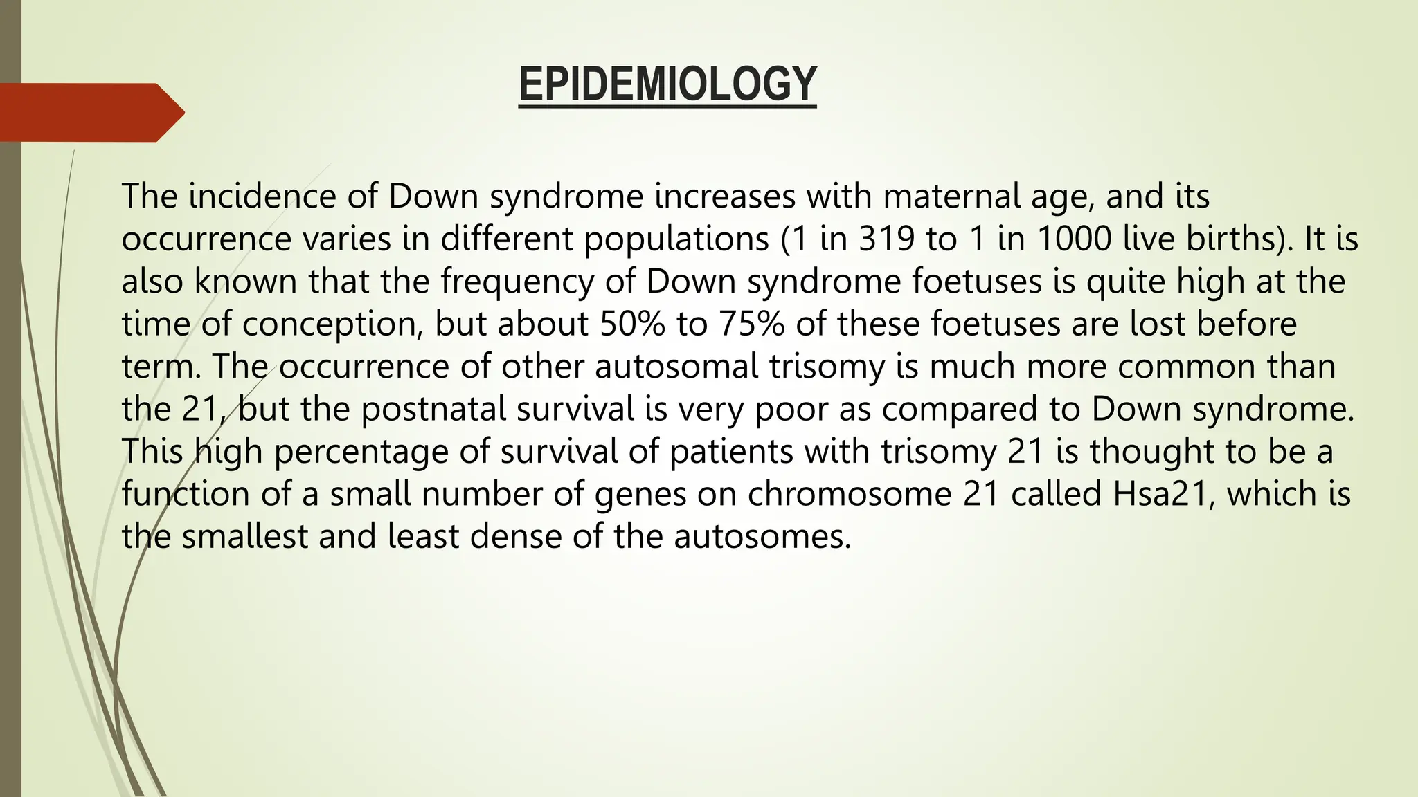 DOWN SYNDROME: introduction, definition, types,etiology ...