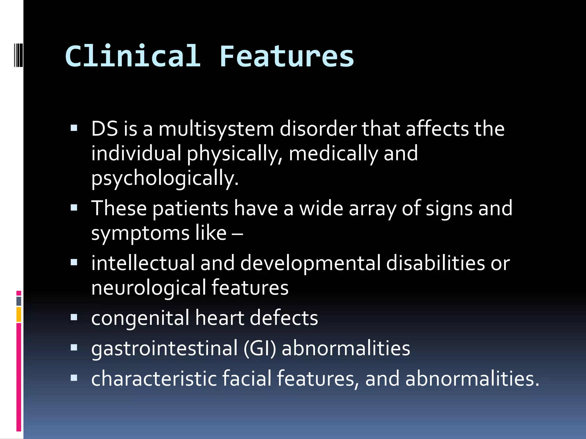 Down syndrome and Physiotherapy Management | PPTX