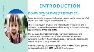 DOWN SYNDROME PRESENTATION (Anatomy & etiology).pptx.pptx