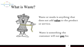DOWNTIME: The Eight Types of Waste | PDF