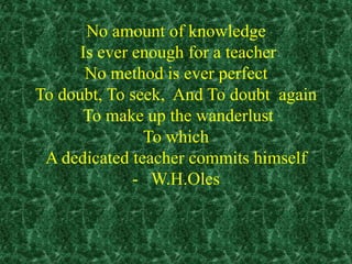 Practical teaching | PPTX