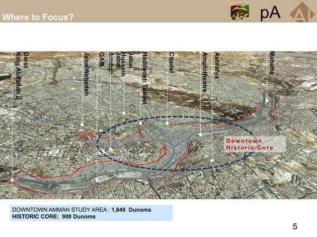 Amman Downtown Plan & Revitalization Strategy | Amman Institute | PDF ...
