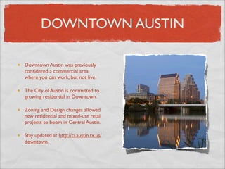 Downtown Austin Development 2007 | PPT