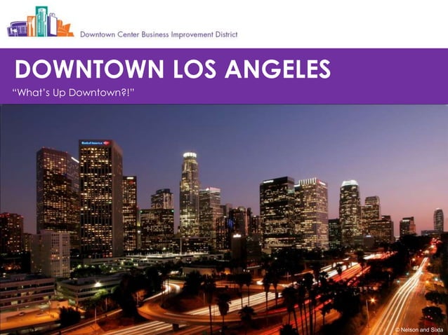 Downtown Los Angeles Presentation | PPT