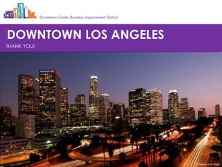 Downtown Los Angeles Presentation | PPT