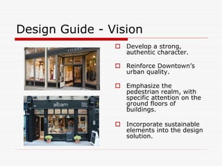 Downtown Design Guide | PPT