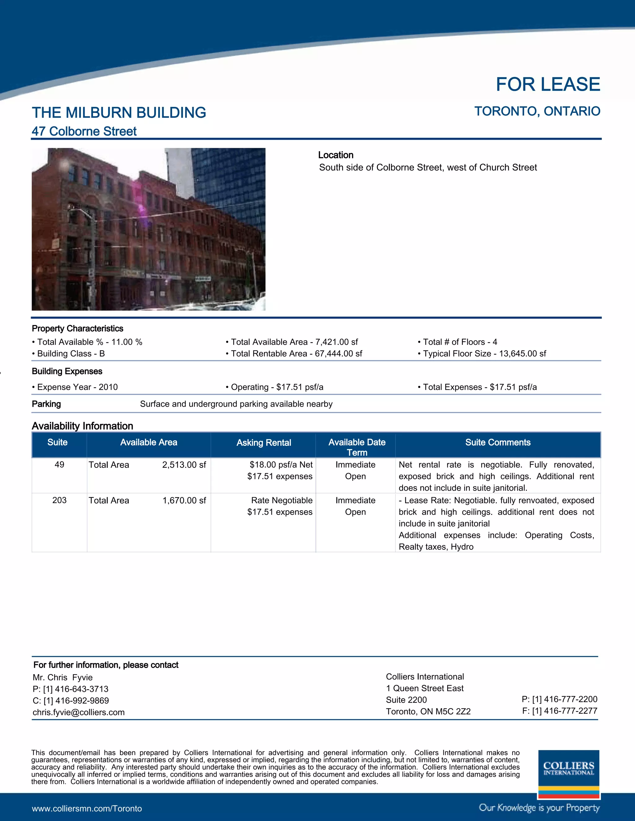 Downtown east toronto map and survey | PDF