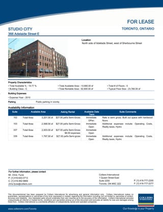 Downtown east toronto map and survey | PDF