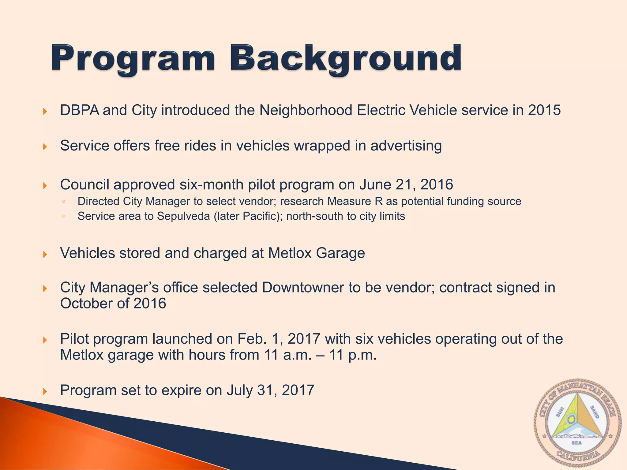 Presentation on App-Based, On-Demand Ride-Sharing Program - July 2017 | PDF