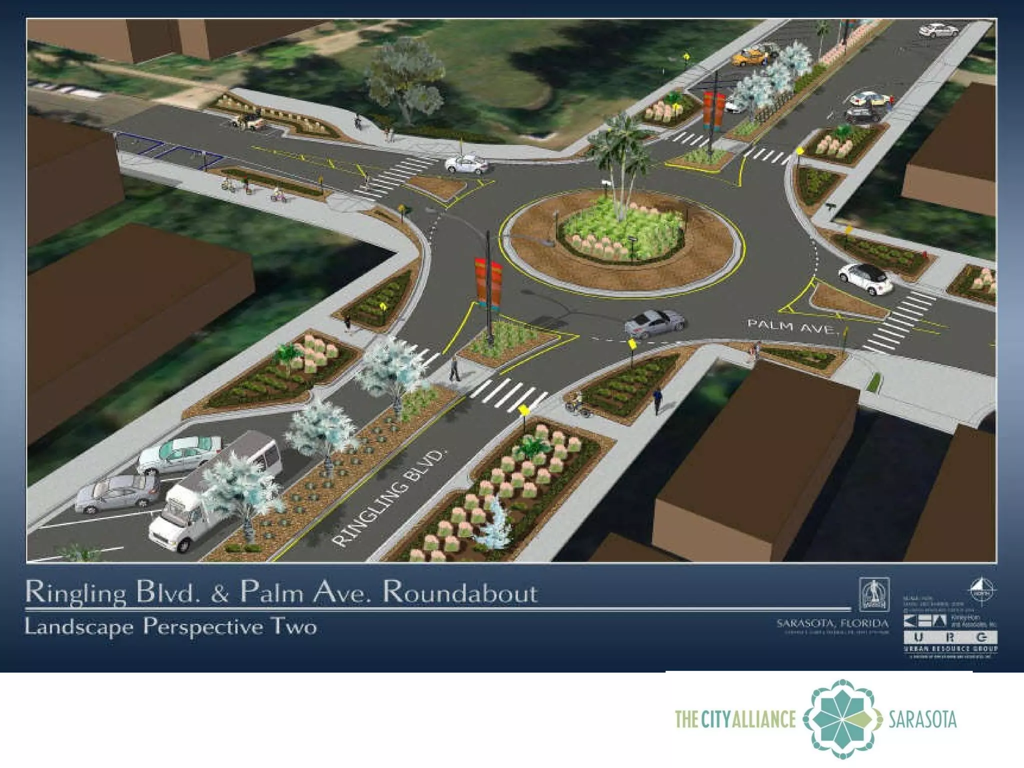 Sarasota Downtown Roundabouts Design Graphics | PPS